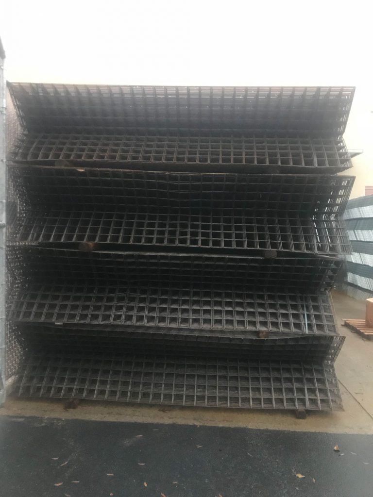 Galvanized & Black Welded Wire Forms - Orange Wire