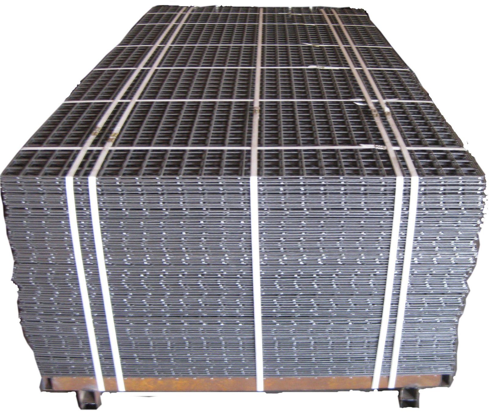 Galvanized Welded Wire Panel - Orange Wire